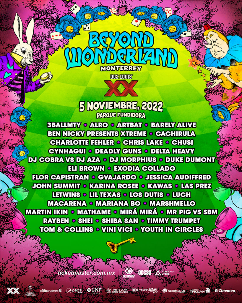 Beyond Wonderland Monterrey 2022 Lineup | Grooveist