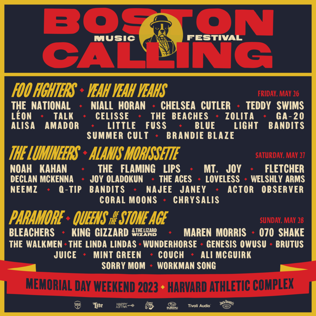 Boston Calling 2023 Lineup | Grooveist