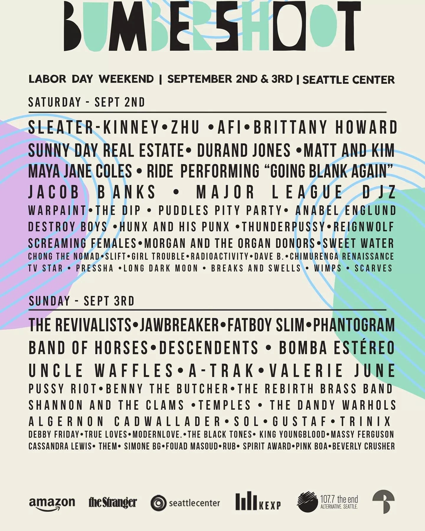Bumbershoot 2023 Lineup | Grooveist
