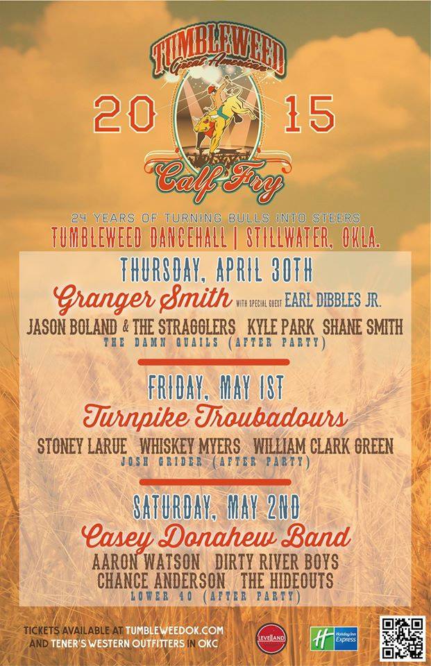 Calf Fry Music Fest 2015 Lineup | Grooveist