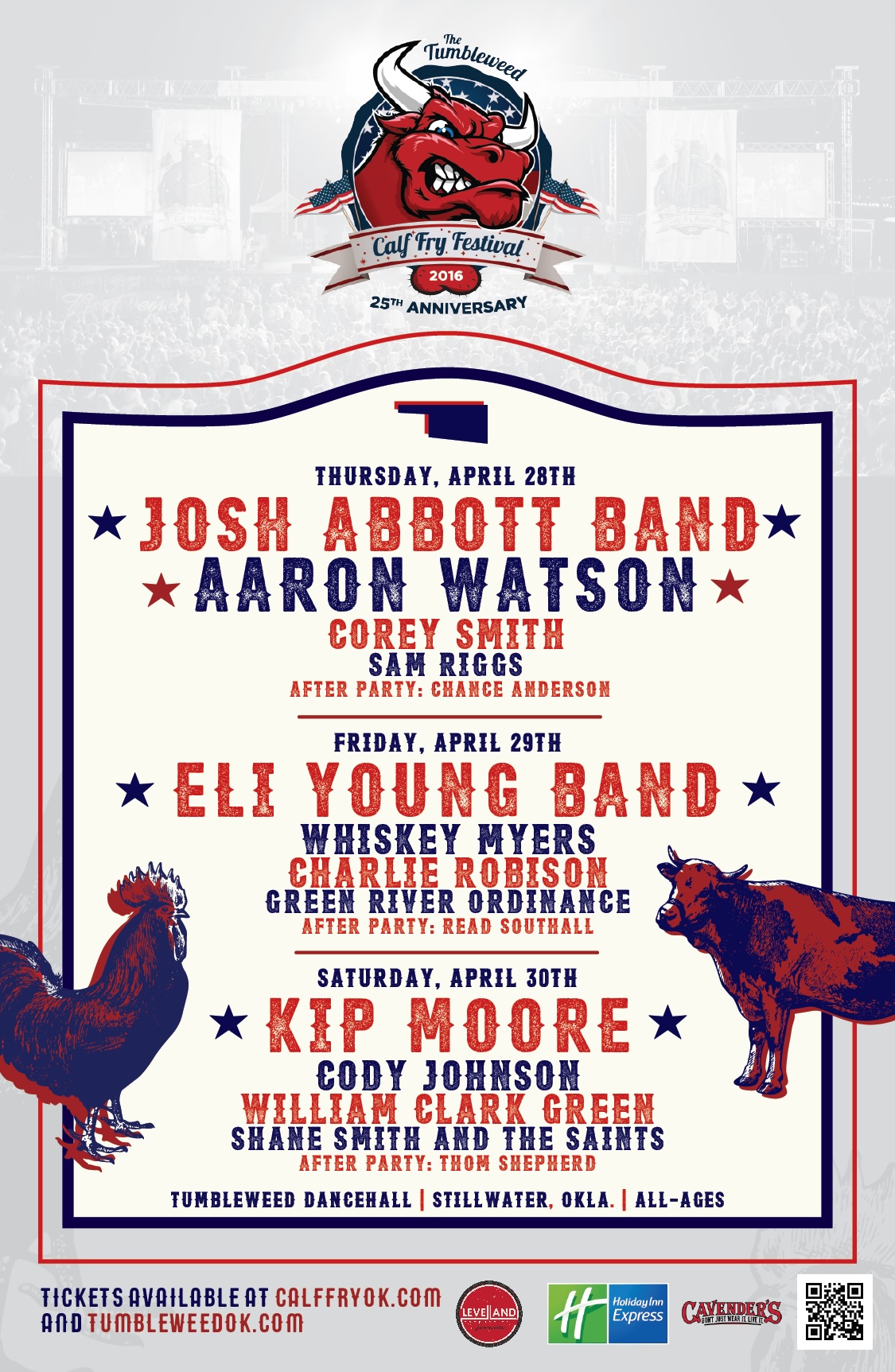Calf Fry Music Fest 2016 Lineup | Grooveist