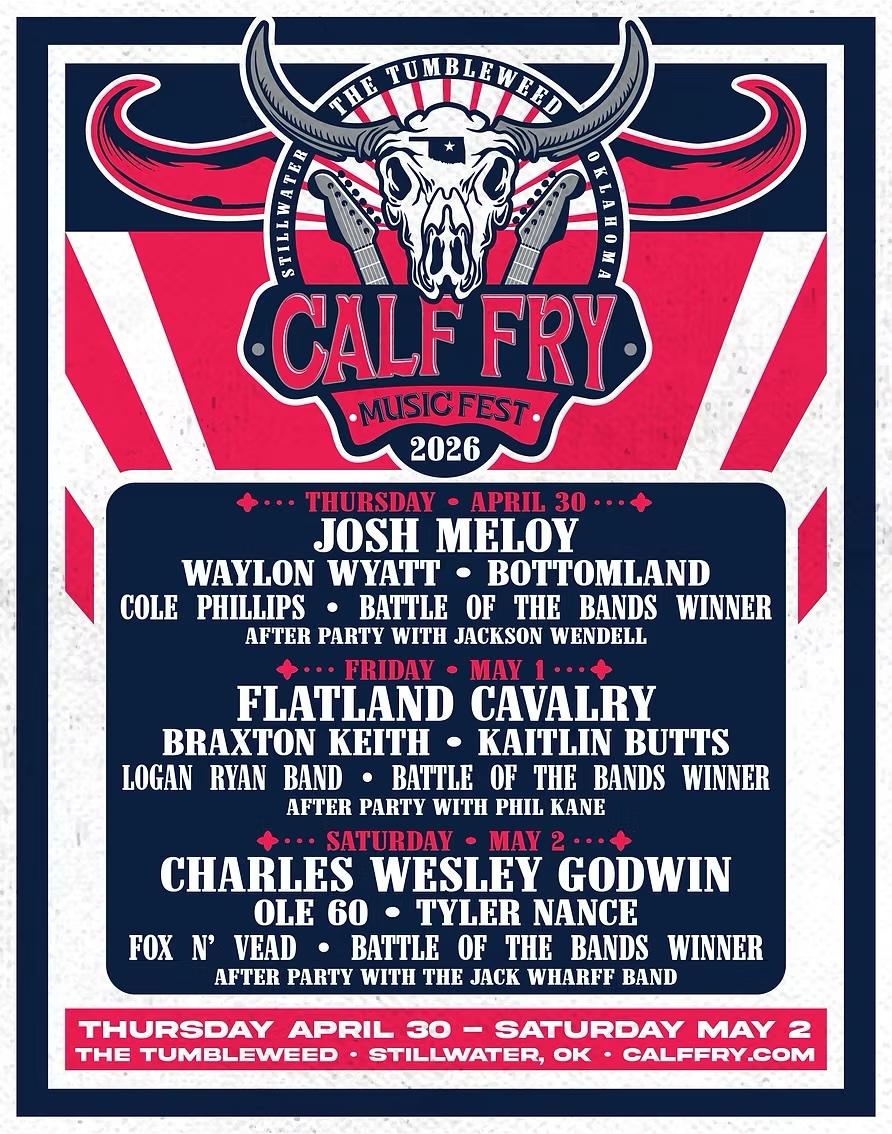 Calf Fry Music Fest 2026 Lineup | Grooveist