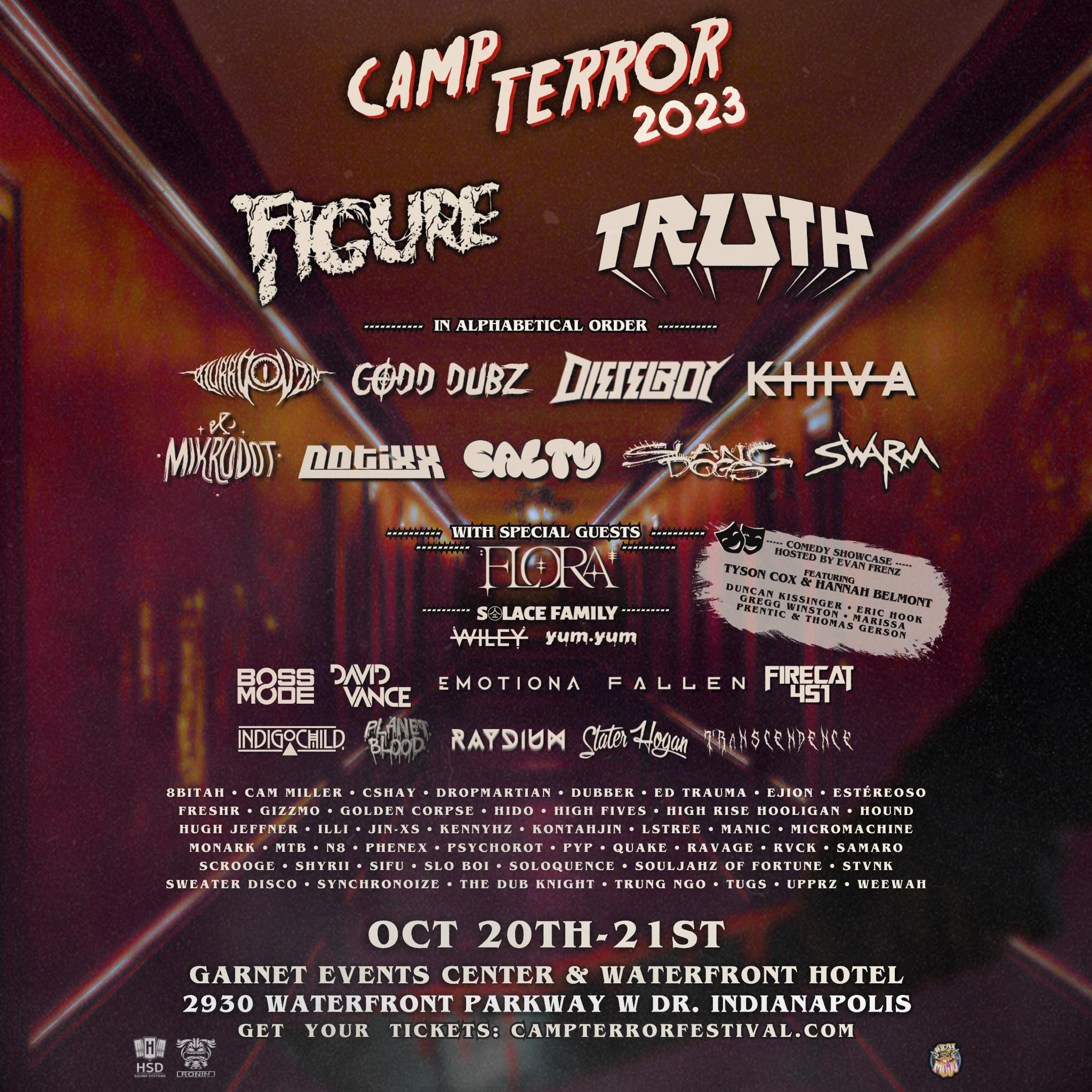 Camp Terror Festival 2023 Lineup | Grooveist