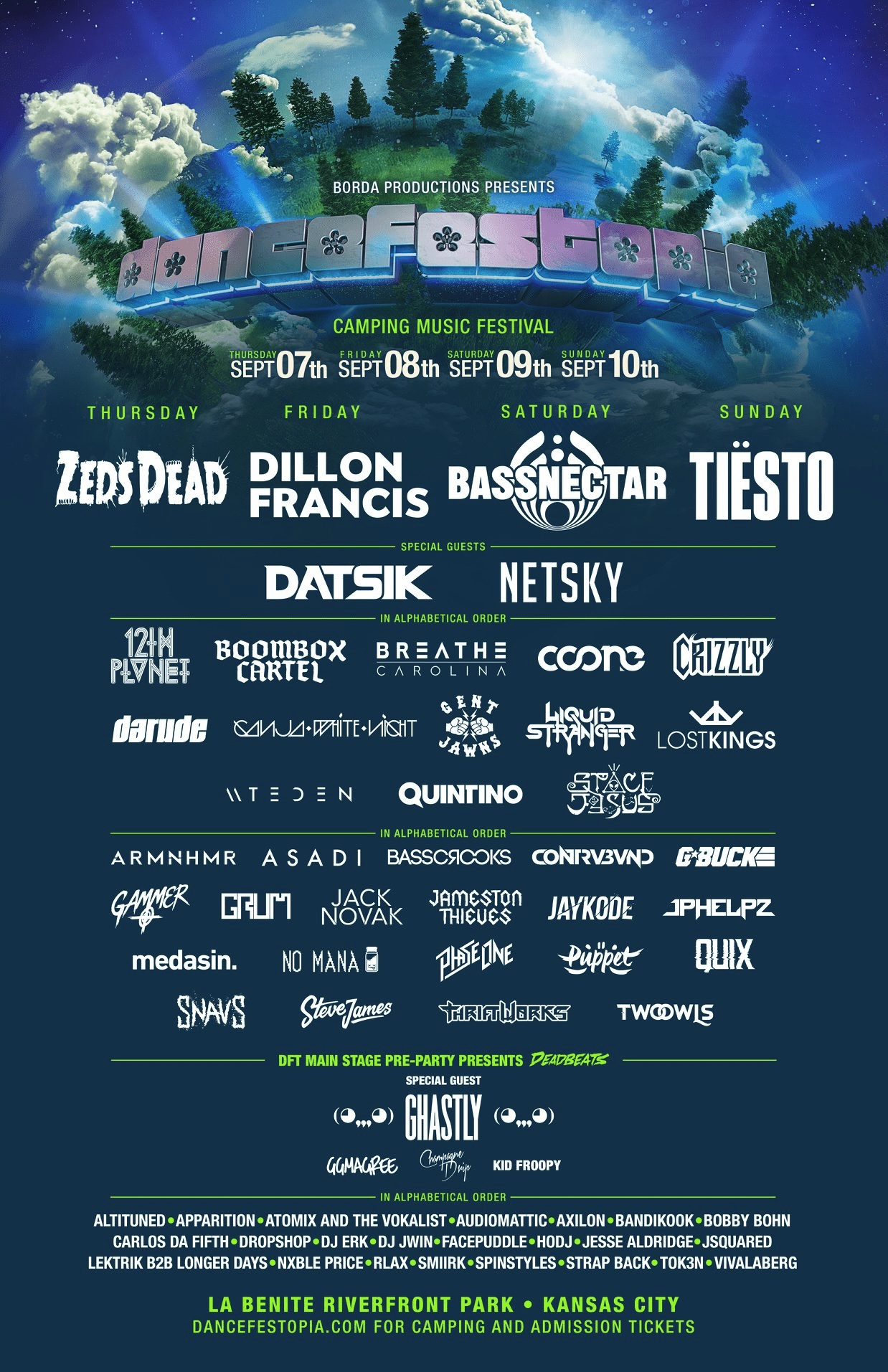 Dancefestopia 2017 Lineup | Grooveist