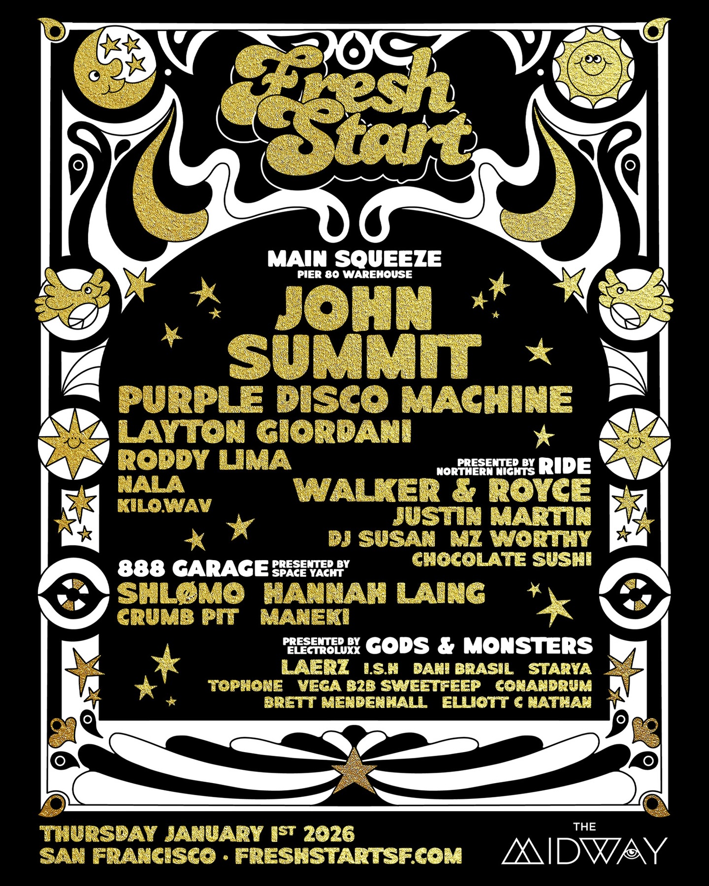 Fresh Start 2026 Lineup | Grooveist