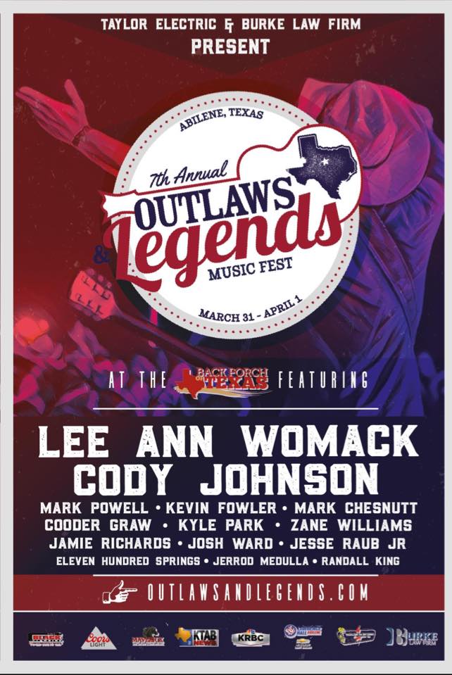 Outlaws & Legends Music Fest 2017 Lineup | Grooveist