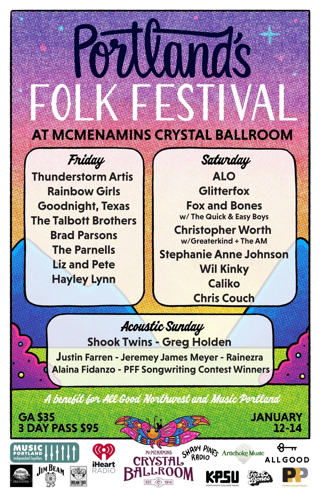 Portland’s Folk Festival 2024 Lineup | Grooveist