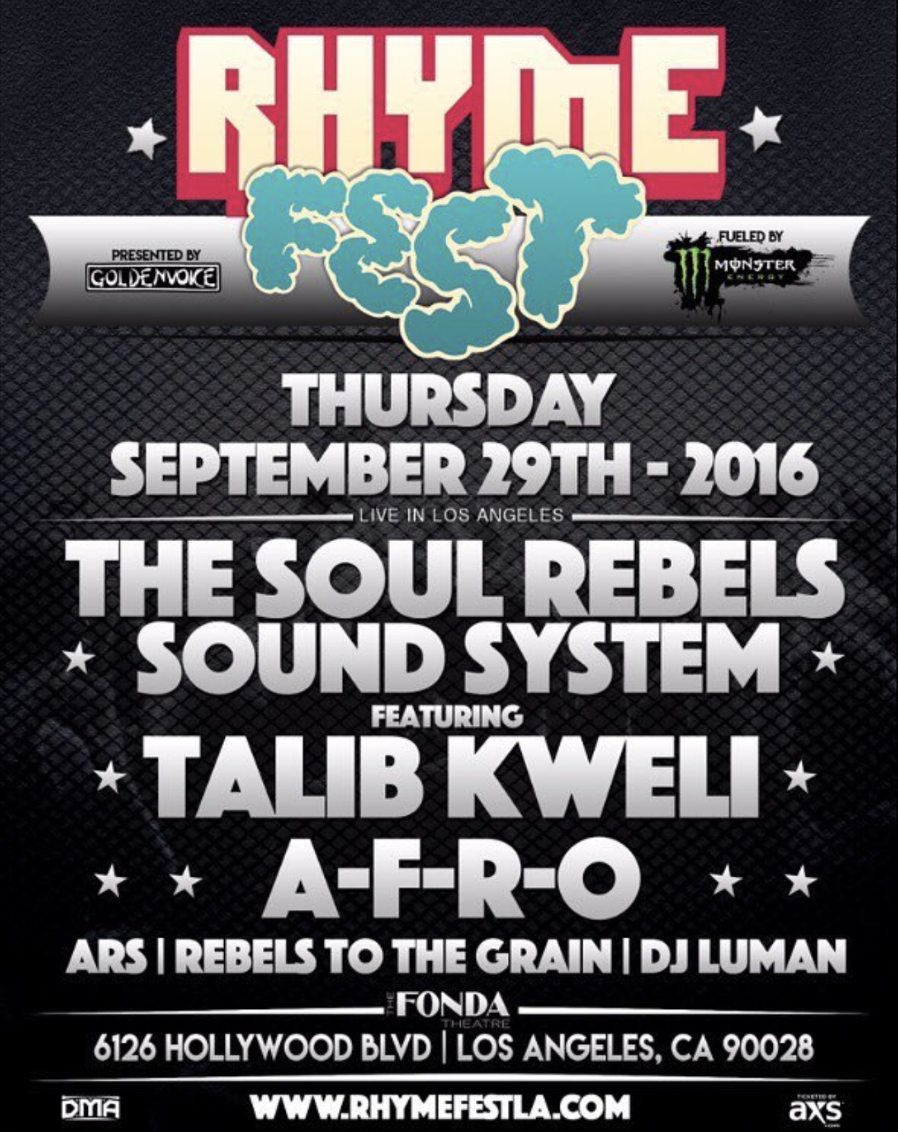 Rhyme Fest 2016 Lineup | Grooveist