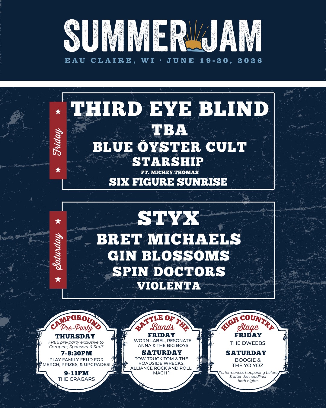Summer Jam 2026 Lineup | Grooveist