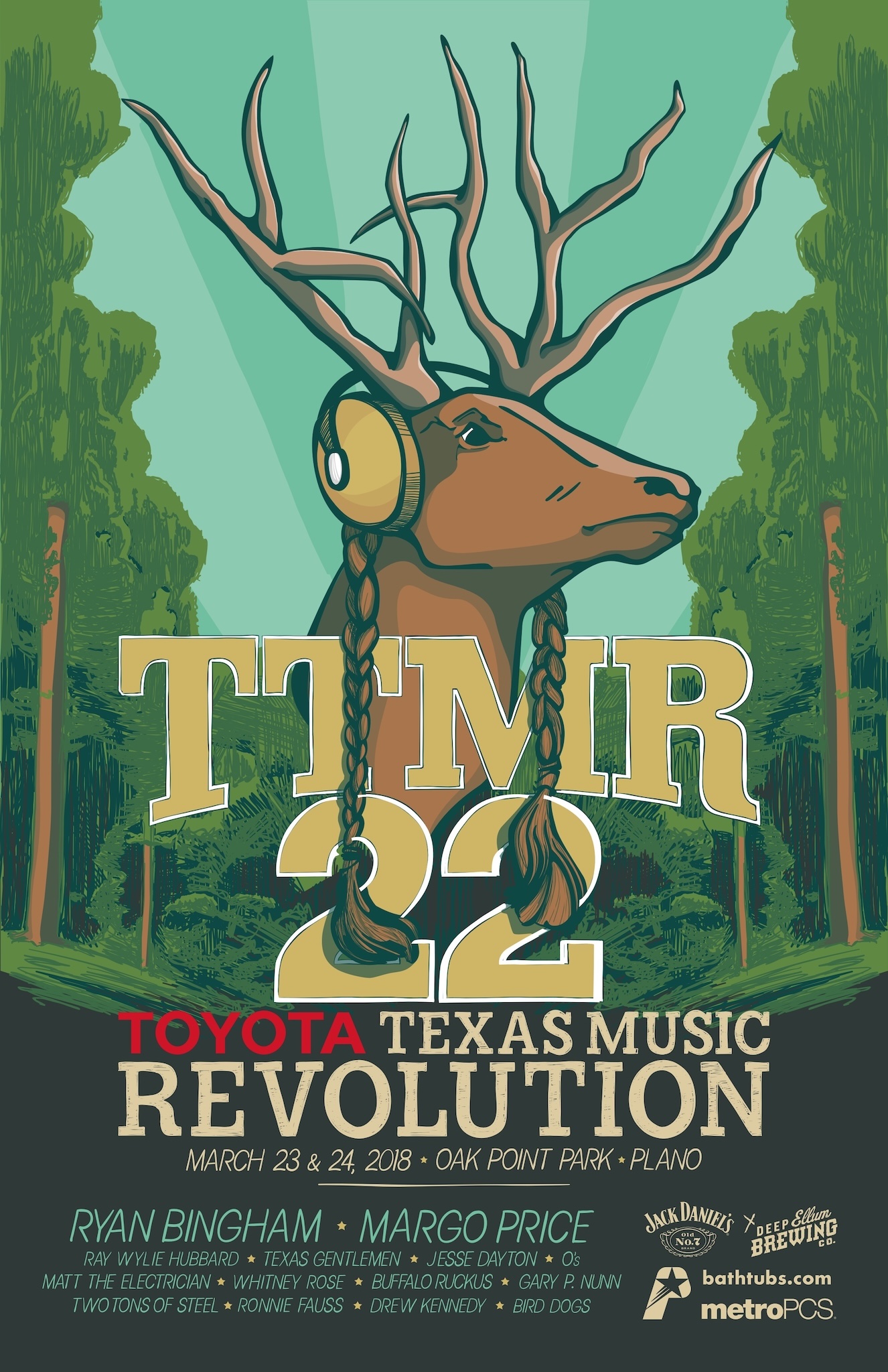 Texas Music Revolution 2018 Lineup | Grooveist