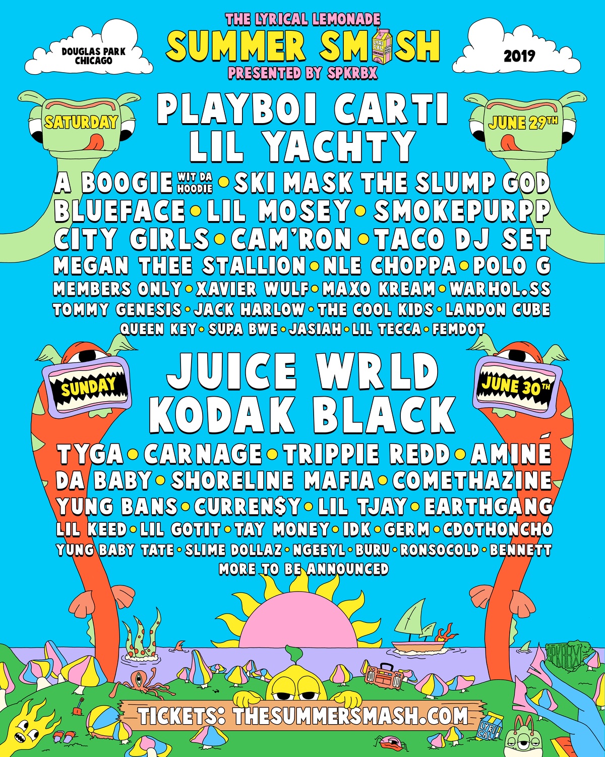 The Summer Smash Festival 2019 Lineup | Grooveist