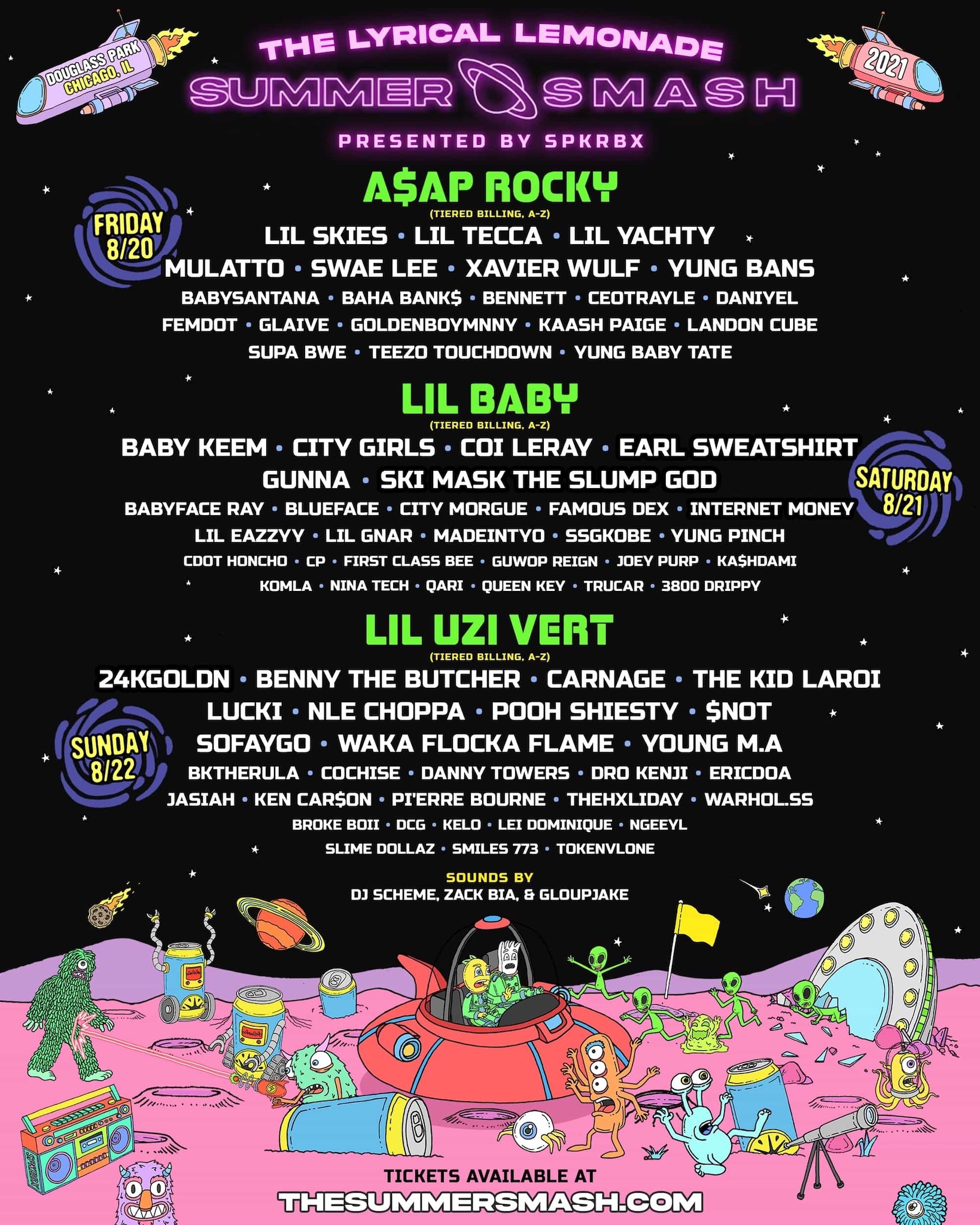 The Summer Smash Festival 2021 Lineup | Grooveist